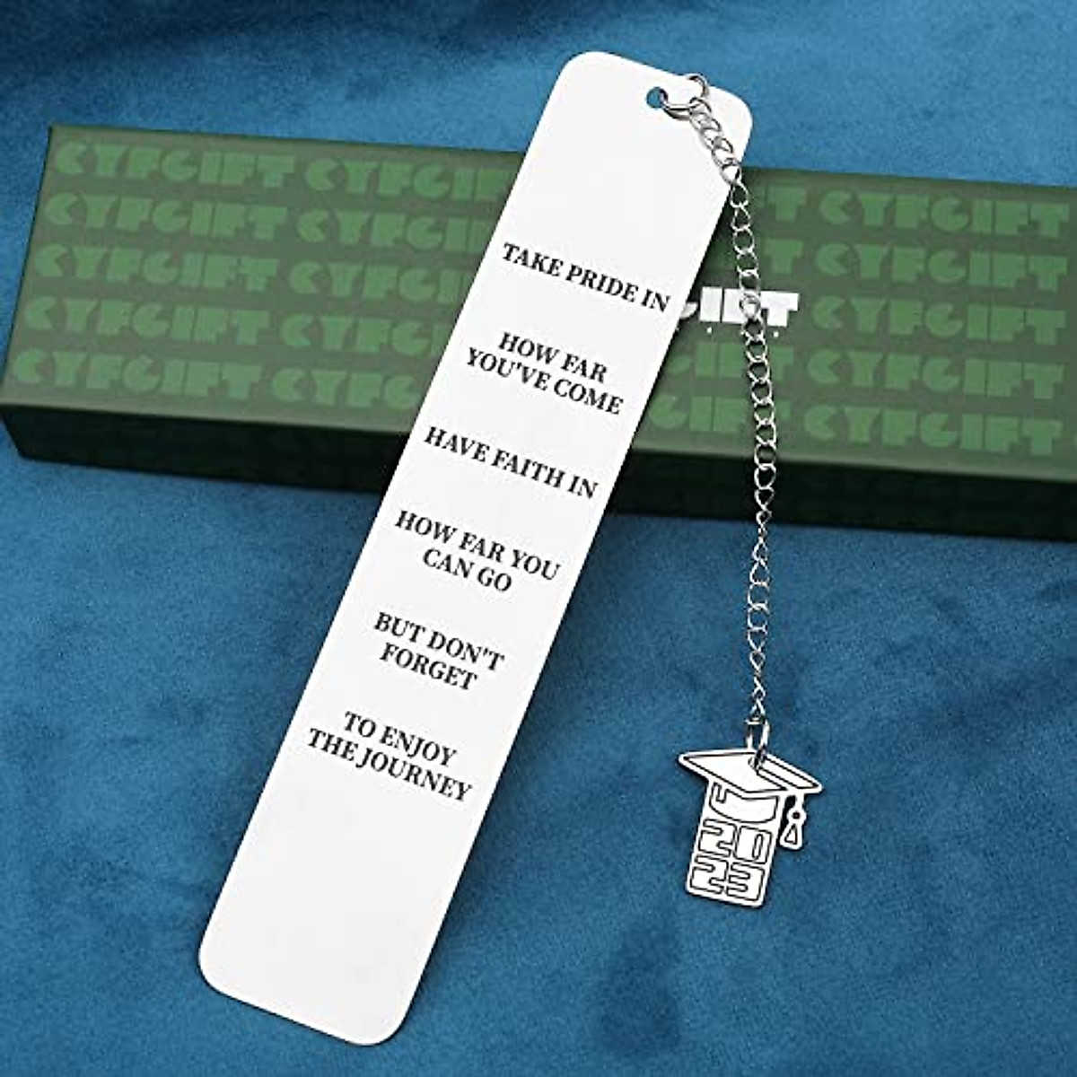 2023 Graduation Bookmark Gift for Him Her Middle High School Graduation Gifts for Students Daughter Son Boys Girls College Master Grads Farewell Inspirational Bookmark Gifts for Nurse Friend Women Men