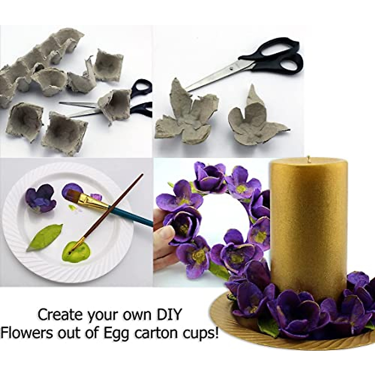 Cornucopia 30-Count Egg Flats (18 Trays); Biodegradable Recycled Material Chicken Egg Cartons, Each Holds 30 Eggs