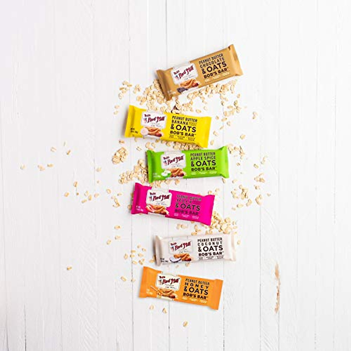 Bob's Red Mill Peanut Butter Jelly & Oats Bob's Bar 1.48 Ounce (Pack of 5)