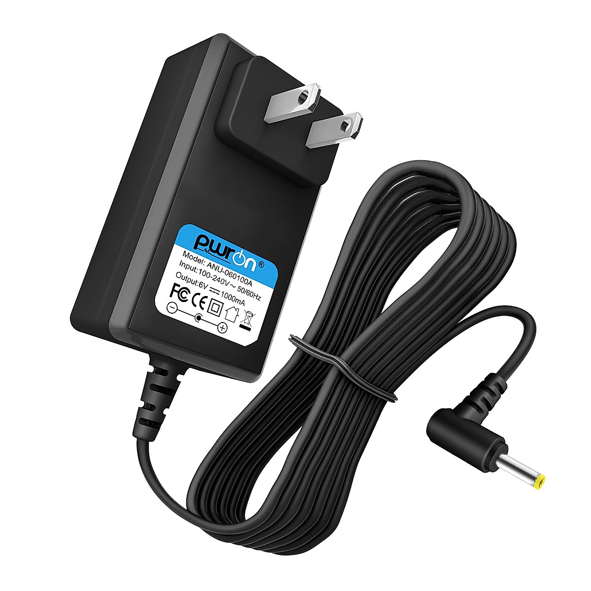 PwrON 6V AC DC Adapter for Vtech Safe & Sound Baby Monitor DM221 DM221-2 DM223 DM251 (Parent & Baby Units) and DM111 DM222 DM271 (Parent Unit Only) Replacement Power Supply Cord