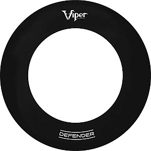 Viper by GLD Products Defender Dartboard Surround Wall Protector , Black