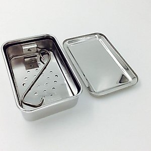 15cm Stainless Steel Instruments Tray case Immersion Disinfection Tray