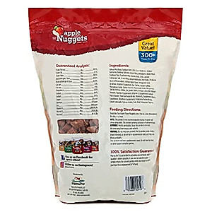 Manna Pro Bite-Size Nuggets for Horses – Horse Training Treats – Apple Flavored Treats – 4 pounds