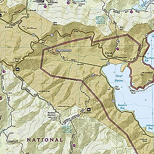 Virgin Islands National Park Map (National Geographic Trails Illustrated Map, 236)
