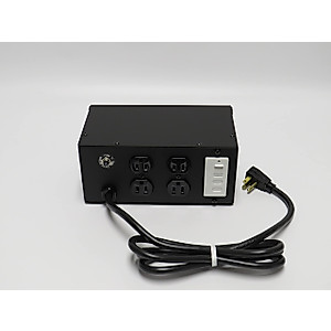 ZeroSurge 6R15W-4USB - 6 Outlet Plug-in Surge Protector and 4 Port USB Charger Version 2