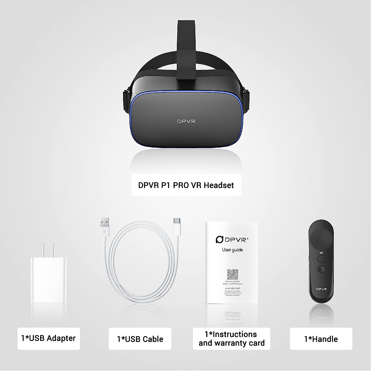 DPVR P1 Ultra 4K Standalone VR Headset, Used All-in-one VR Headset, Shipped from Overseas Warehouses in The US
