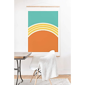 Society6 Urban Wild Studio One Day Ice Cream Shop Art Print and Hanger, 16"x20", Multi