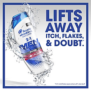 Head & Shoulders Old Spice Swagger Dandruff 2 in 1 Shampoo and Conditioner, 21.9 fl oz