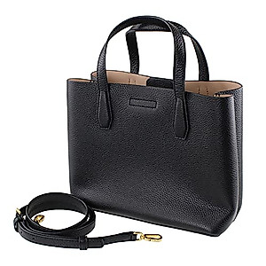 Tory Burch Womens Blake Small Tote Bag (Black)