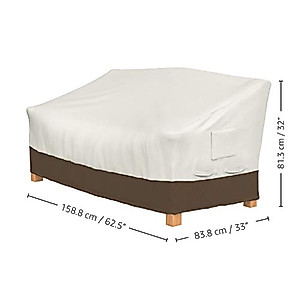 Amazon Basics Outdoor Patio Furniture Cover, 3-Seater Bench