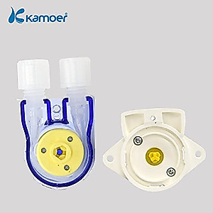 Micro peristaltic pump 12V DC Kamoer KEF low flow liquid dosing pump DIY for lab analytic 3mm ID×5mm OD 85ml/min