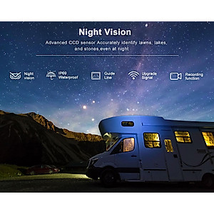 ZEROXCLUB Ⅱ Digital Wireless Backup Camera System Kit,HD 1080P & IP69 Waterproof Wireless Reverse Rear View Camera + 7’’ DVR Split Touch Monitor w/Recording for RV/Truck/Trailer/Motorhome-B701
