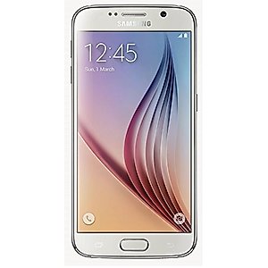 SAMSUNG Galaxy S6 G920 32GB Unlocked GSM 4G LTE Octa-Core Smartphone, White Pearl