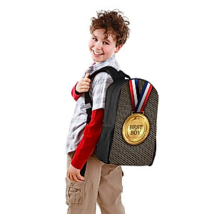 Dispalang Soccer Backpack for Children Cool Bagback Satchel Boys Daily Bag