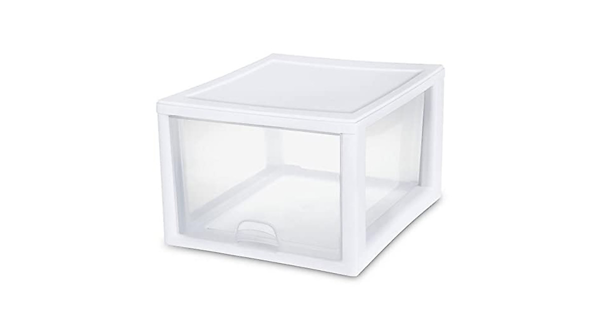 Sterilite 27 Quart Stackable Storage Container - 4 Pack