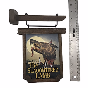 Factory Entertainment an American Werewolf in London - Pub Sign Scaled Prop Replica