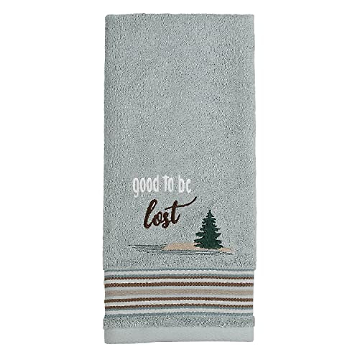 SKL Home Waterfront Hand Towel, Jade