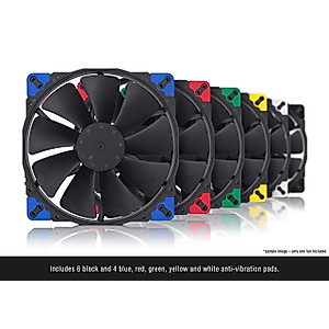 Noctua NF-A20 PWM chromax.Black.swap, Premium Quiet Fan, 4-Pin (200x30mm, Black) For Desktop