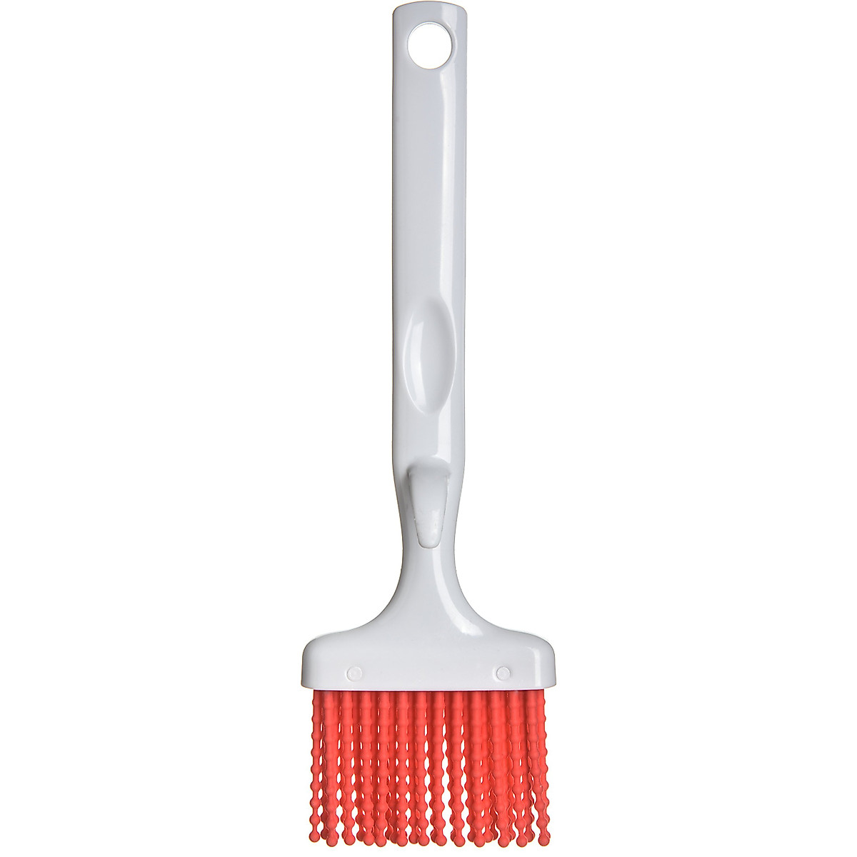 SPARTA 4040505 Silicone Basting Brush With Red Bristles, 3 Inches, Red
