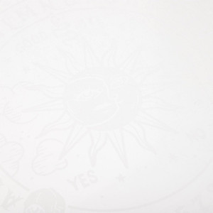 OSALADI 3pcs Pendulum Dashboard Divination Prop Supplies Portable Divination Board Divination Board Decorative Dowsing Divination Board Desktop Decor Acrylic Board Accessories Skeleton