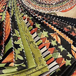 Riley Blake Designs Riley Blake Halloween Whimsy 2.5'' Rolie Polie 40Pcs, Multi