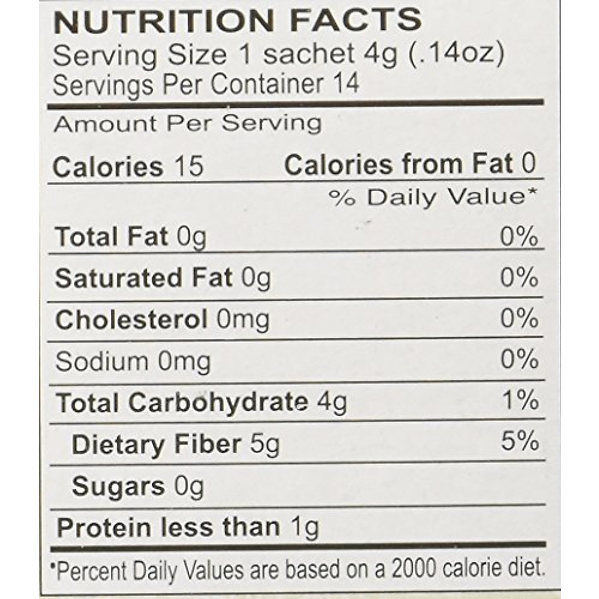 Caribbean Dreams Instant Ginger Tea Un-Sweetened, 0.14 Oz, 14 Sachets