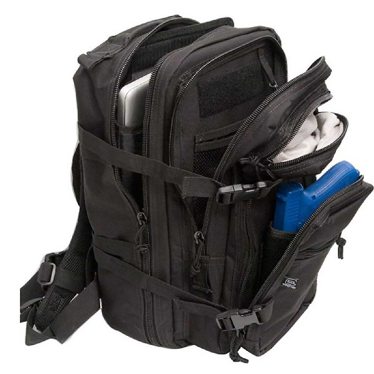 Glock Perfection OEM Multi Purpose Backpack Daypack, Black