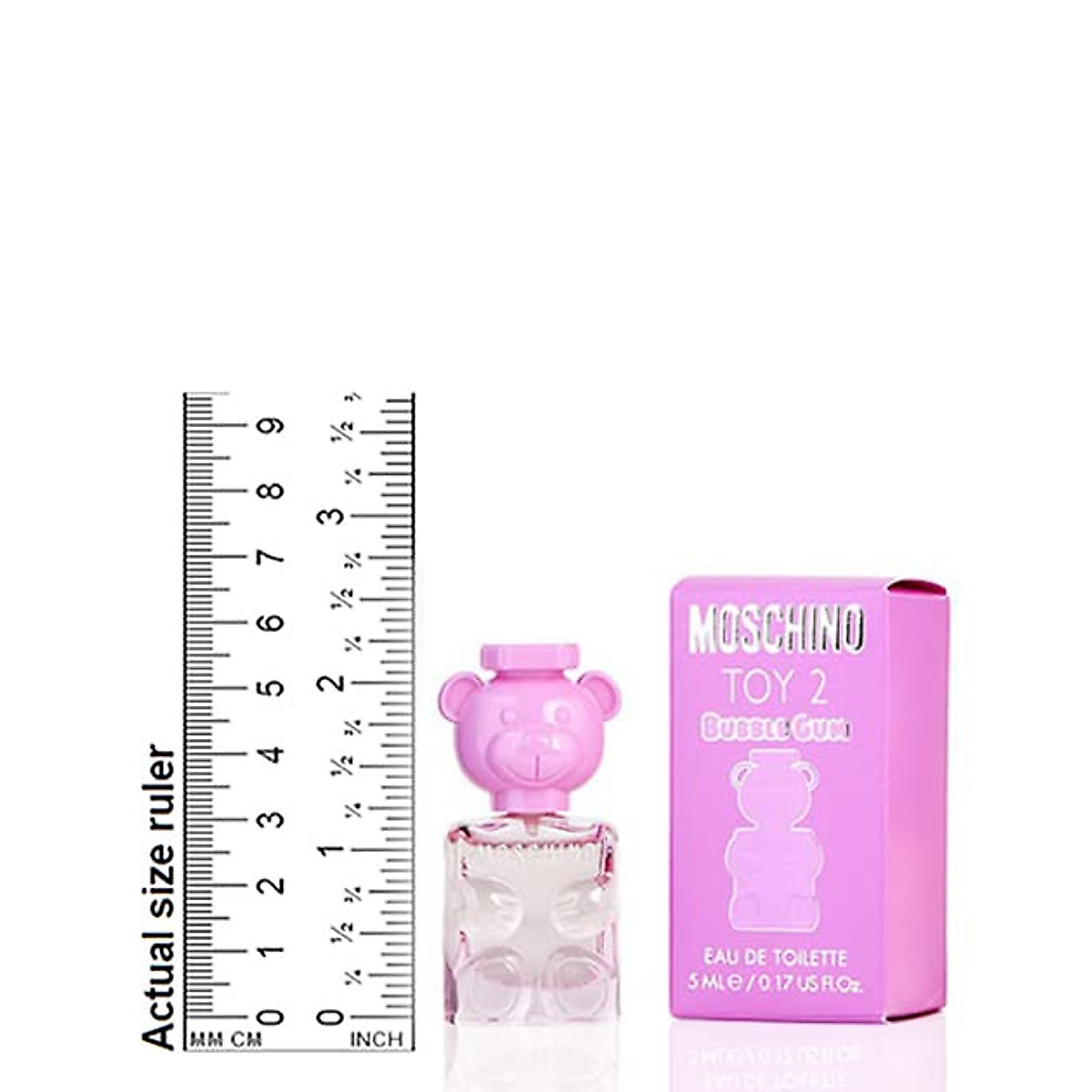 Moschino Toy 2 Bubble Gum for Women - 0.17 oz EDT Spray (Mini)