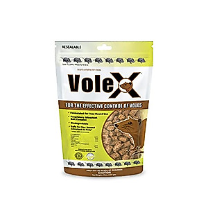 VoleX - Effective Against All Species of Voles. Safe for use Around People, Pets, Livestock, and Wildlife (3 Pound)