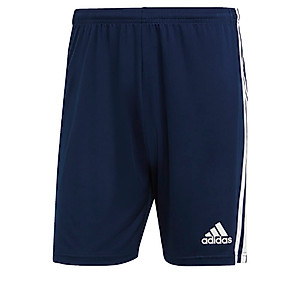 adidas Men's Squadra 21 Shorts, Team Navy Blue/White, Small