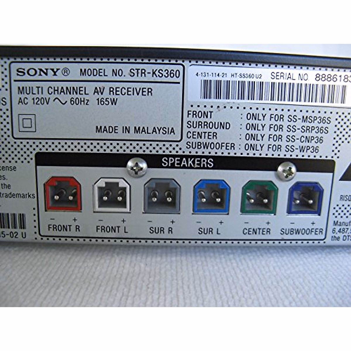 Sony HTSS360 5.1 channel Home Theater System (Black) (Discontinued by Manufacturer)