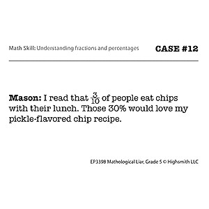 Edupress Mathological Liar Game, Grade 5 (EP63398)