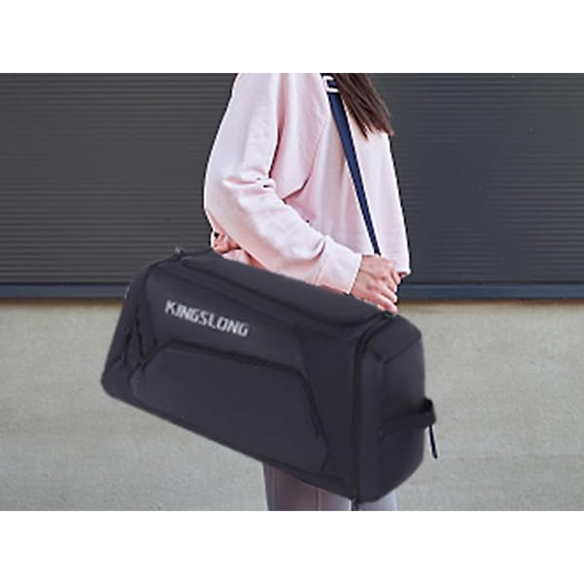 TPAID Carry On Backpack Large Travel Backpack Waterproof Convertible Shoulder Rucksack, Flight Approved Weekender Duffle Backpack, Camping Hiking Backpack for Men Fit 17 Inch Laptop