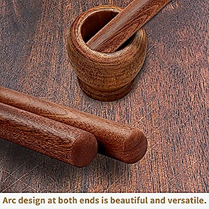 Wood Rolling Pin, Extra Long Thickened Rolling Pin for Baking, Wooden Dough Roller with Round Design at Both Ends for Multipurpose Aisoso (17.7 X 1.38 inches, Natural)
