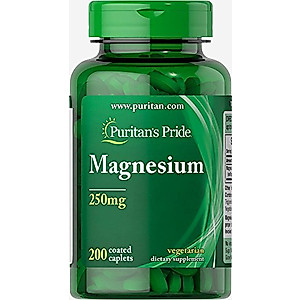 Puritan's Pride Magnesium 250 mg
