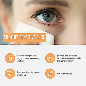 Blephaclean 60 Sterile Eyelid Wipes For Blepharitis Freepost