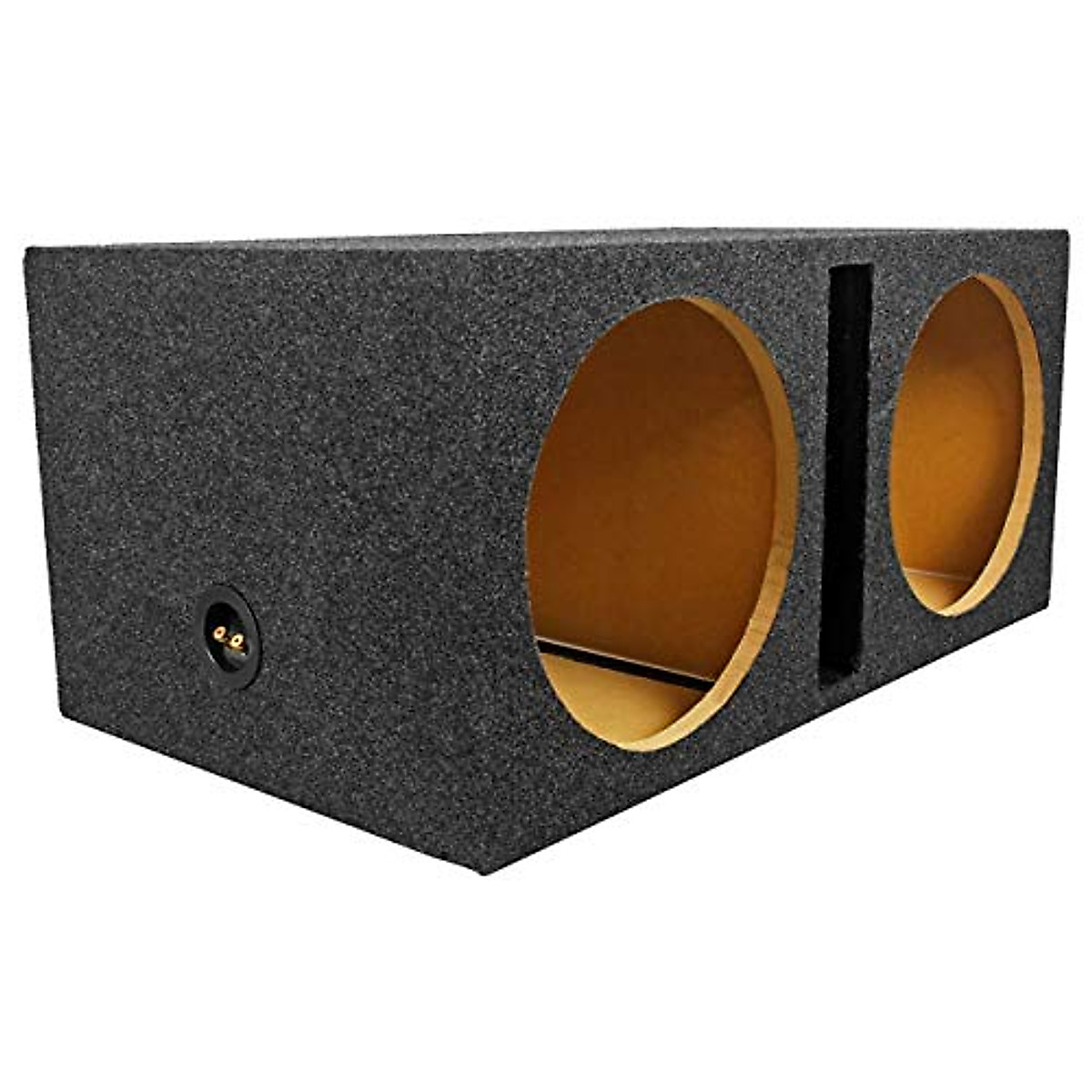 Rockville RDV12 Dual 12" Vented Subwoofer Enclosure Box 1.55 CU FT 3/4" MDF