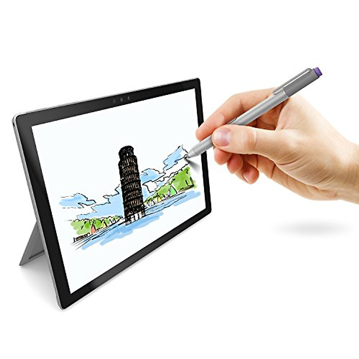 3-Pack Surface Pro 4 5 6 7 Book Pen Tip Replacement(Black) - Compatible with Microsoft Surface Pro 4 and 2017 Surface Pen (Model 1776)