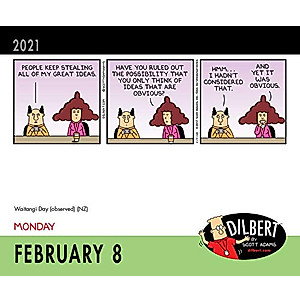 Dilbert 2021 Day-to-Day Calendar