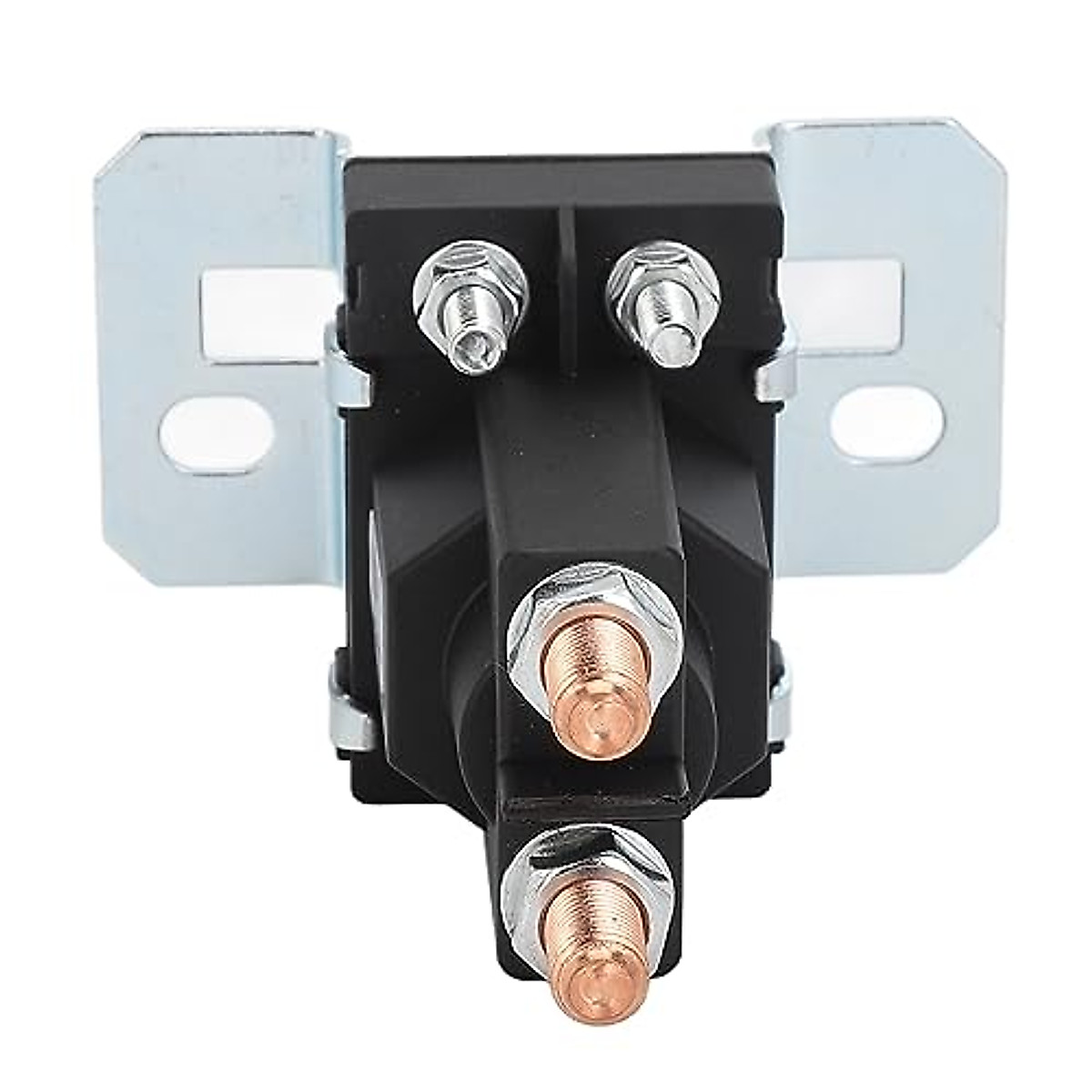 Starter Solenoid, Quick Response Sealed Lawn Mower Starter Relay Solenoid 200A Easy to Install Terminal Post Type Long Service Life ABS Brass Forklifts (24V)