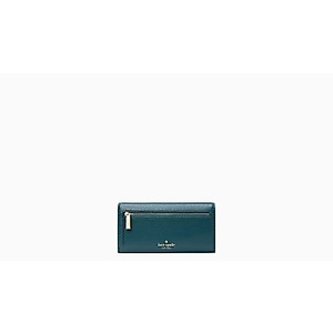 Kate Spade New York Marti Large Slim Flap Wallet (Peacock)