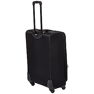 American Tourister Pop Max Softside Luggage with Spinner Wheels, Black, 3-Piece Set (21/25/29)