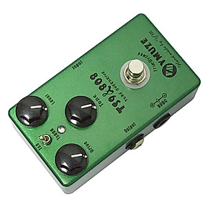 YMUZE Hand-made TS9 TS808 Tube Overdrive Guitar Effect Pedal True Bypass (YMUZE TS9)