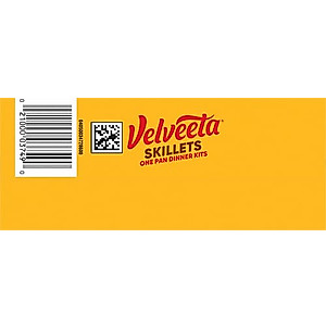 Velveeta Skillets Creamy Beef Stroganoff One Pan Dinner Kit with Cheese Sauce (Pasta & Seasonings, 11.6 oz Box)