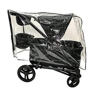 Sasha's Rain and Wind Cover for The Baby Trend Expedition 2-in-1 Stroller Wagon Plus