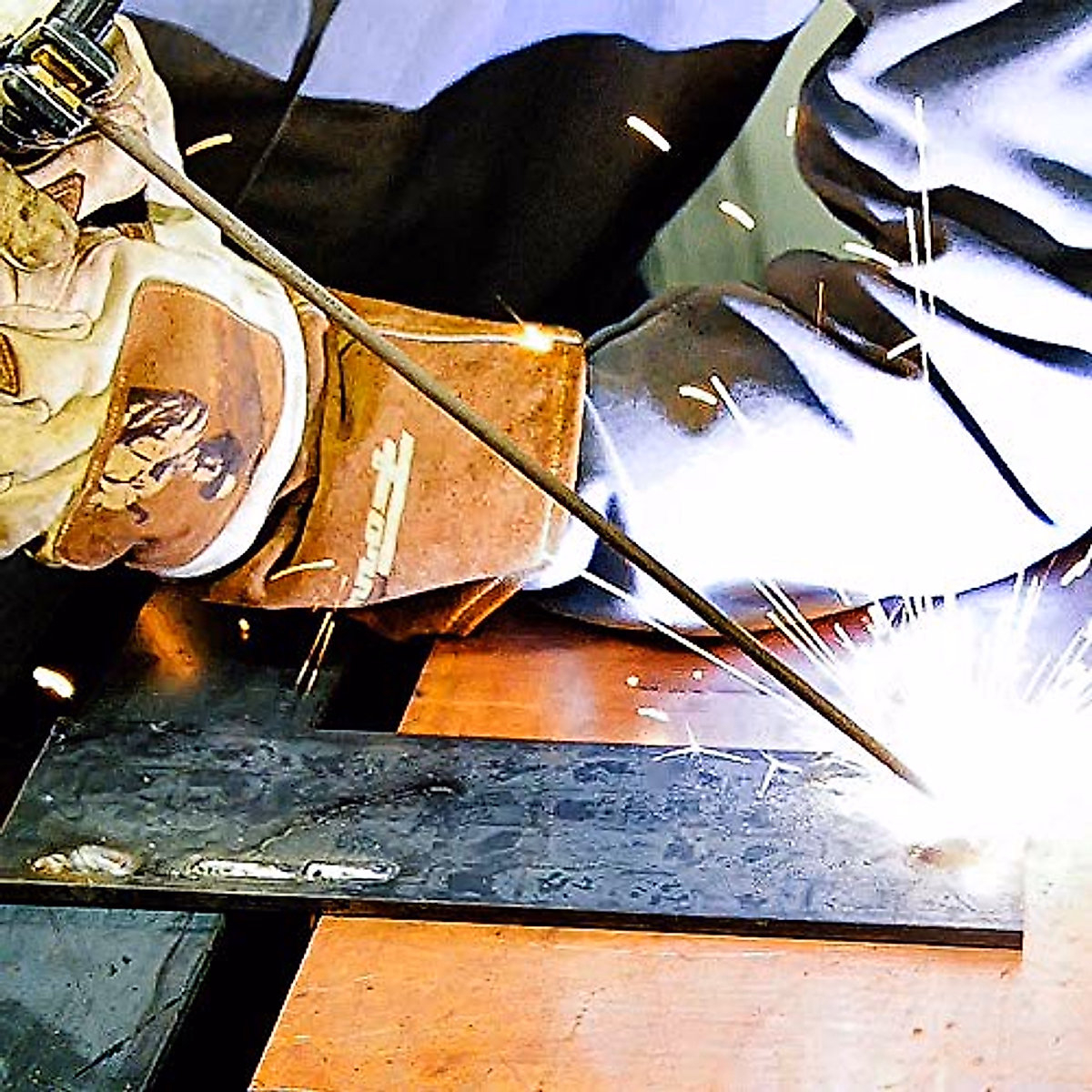 Forney 42450 Supercote Hardfacing Welding Rod, 5/32-Inch, 50-Pound