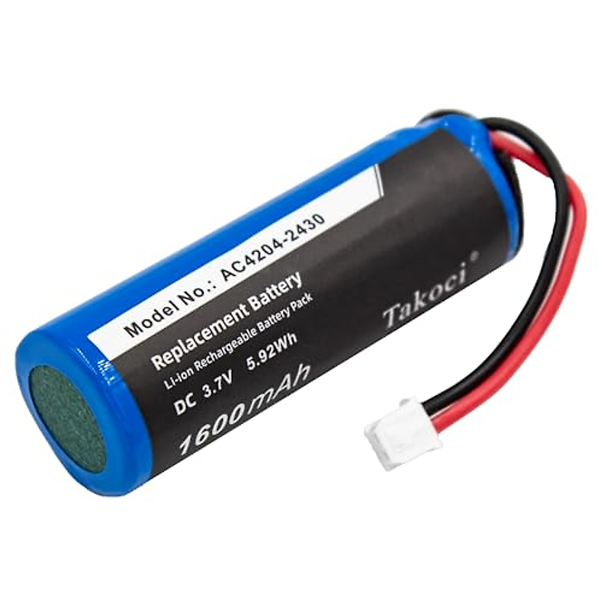 SCESMIA 10pcs Replacement Battery for D700 D760 D730 D740 D750 D755 D600 Barcode Scanner, Fits AC4204-2431 1610-00022 AC4204-2430 AC4204-2432 3.7 V 1600 mAh