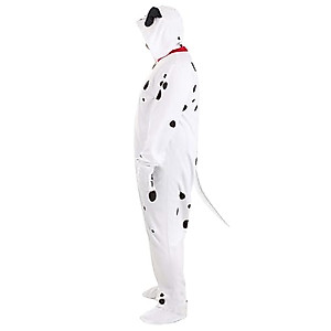 Fun Costumes Plus Size Disney 101 Dalmatians Pongo Costume, One-Piece Jumpsuit for Cosplay, Dress-Up & Halloween 5X White