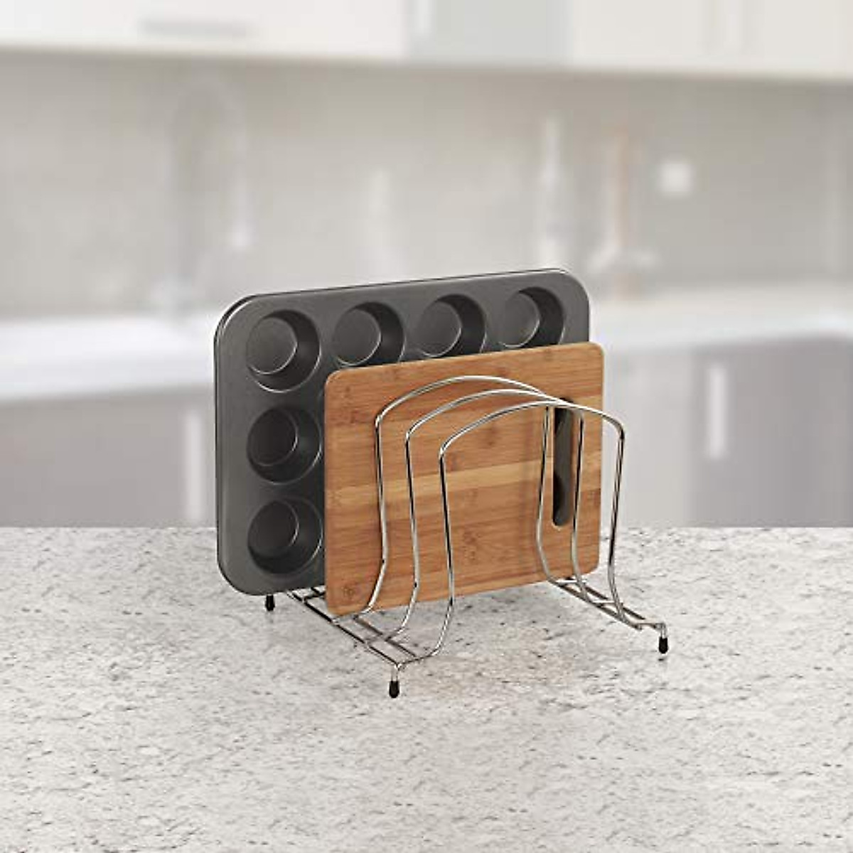 Spectrum Diversified Wire Organizer Large Size, Chrome