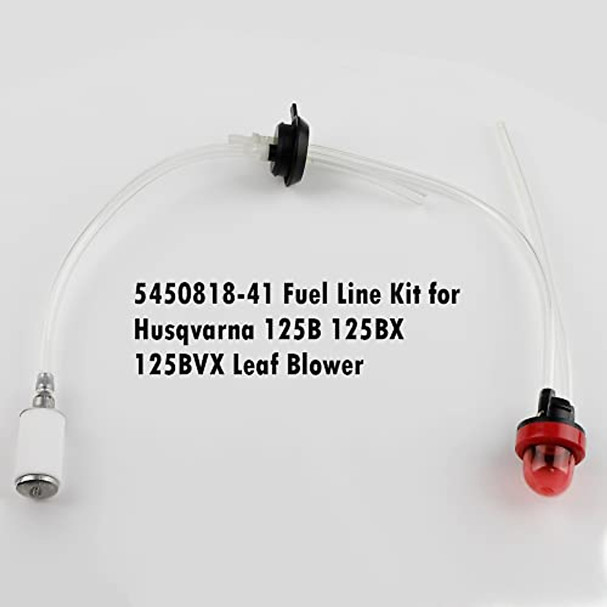 HUZTL 581798001 Fuel Line Kit Air Filter Kit Adjustment Tool for Husqvarna 125B 125BX 125BVX Leaf Blower